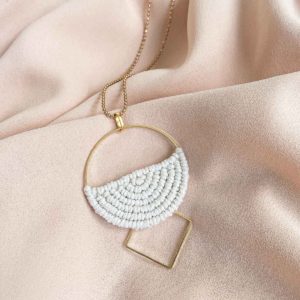 MACRAME TUTORIAL Susie Necklace • Curious Craft Studio
